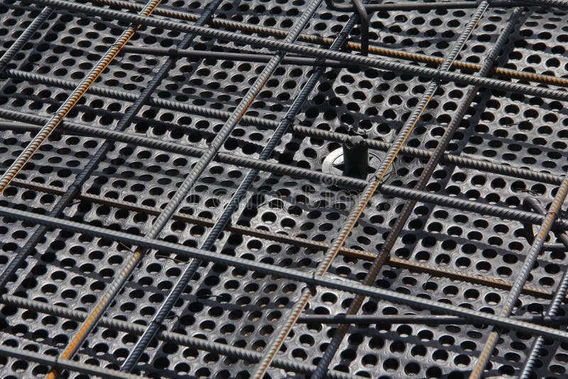 Part of the Structural Element of the Reinforcement. Stock Photo ...