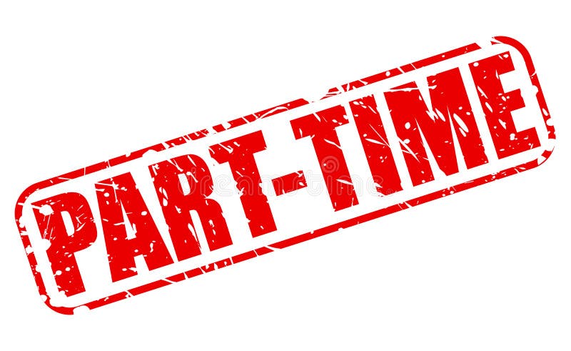 Part time worker stock vector. Illustration of male, humorous - 35175944