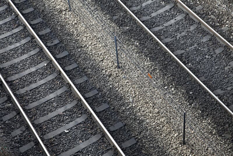 Diagonal Railroad stock photo. Image of direction, striped - 30036388