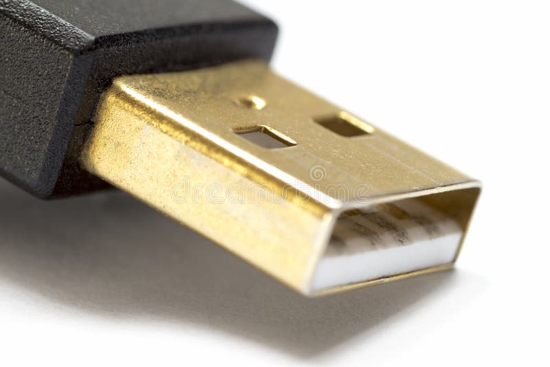 Part of USB connector stock photo. Image of industry - 78901330
