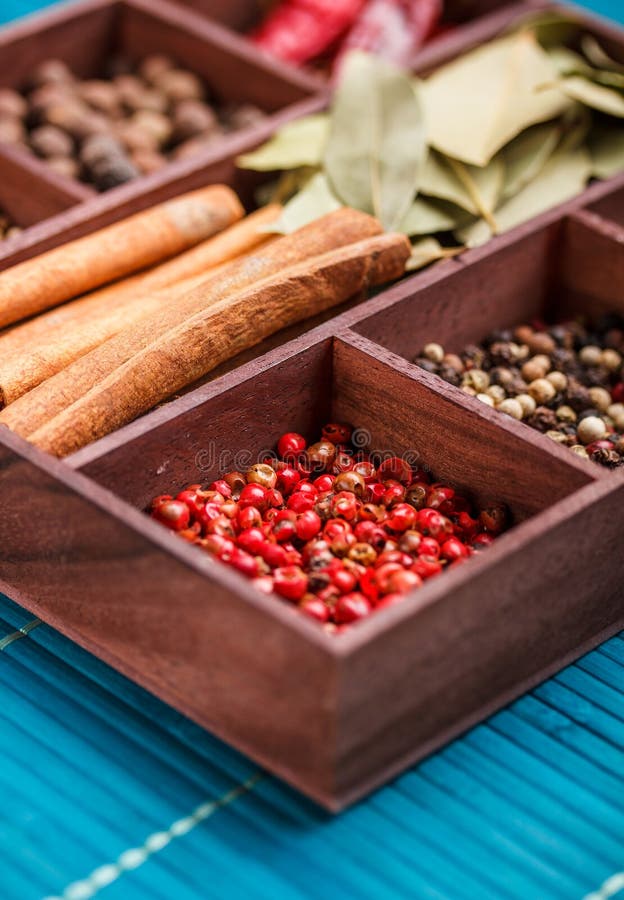 Spices stock photo. Image of smell, green, spices, leaves - 29755294