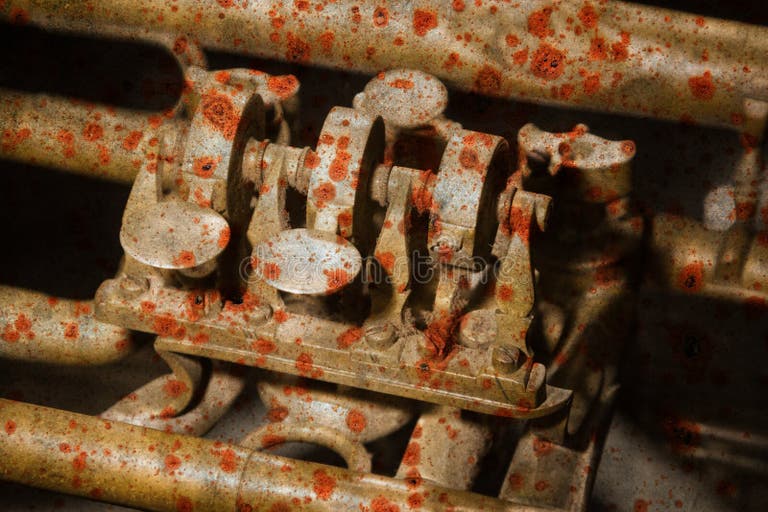 Part of a Very Old Trumpet - Rusty Stock Photo - Image of trumpet ...