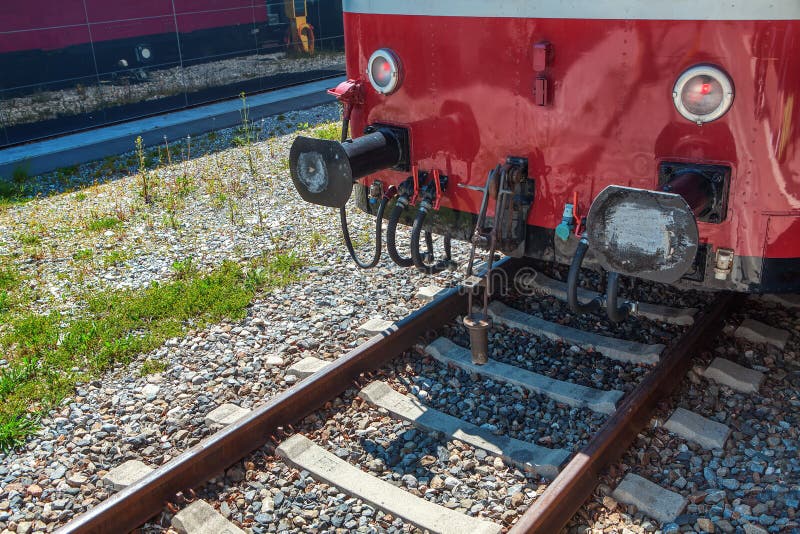 Red tram stock photo. Image of city, station, road, speed - 160338474