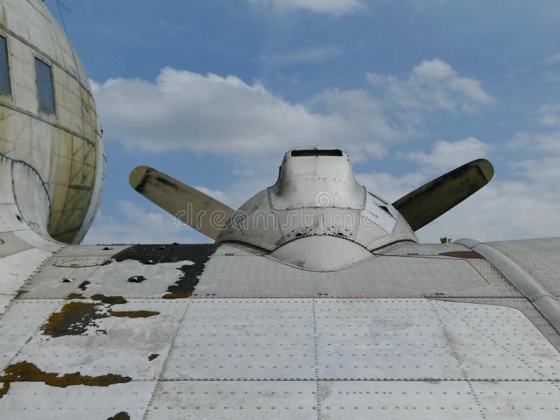 Rivets Part Airplane Wing Fuselage Rivets Stock Photos - Free & Royalty ...