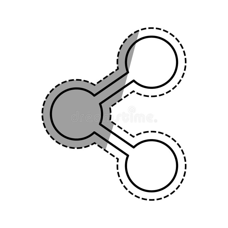 Partager Le Symbole Social De Media Illustration Stock - Illustration ...