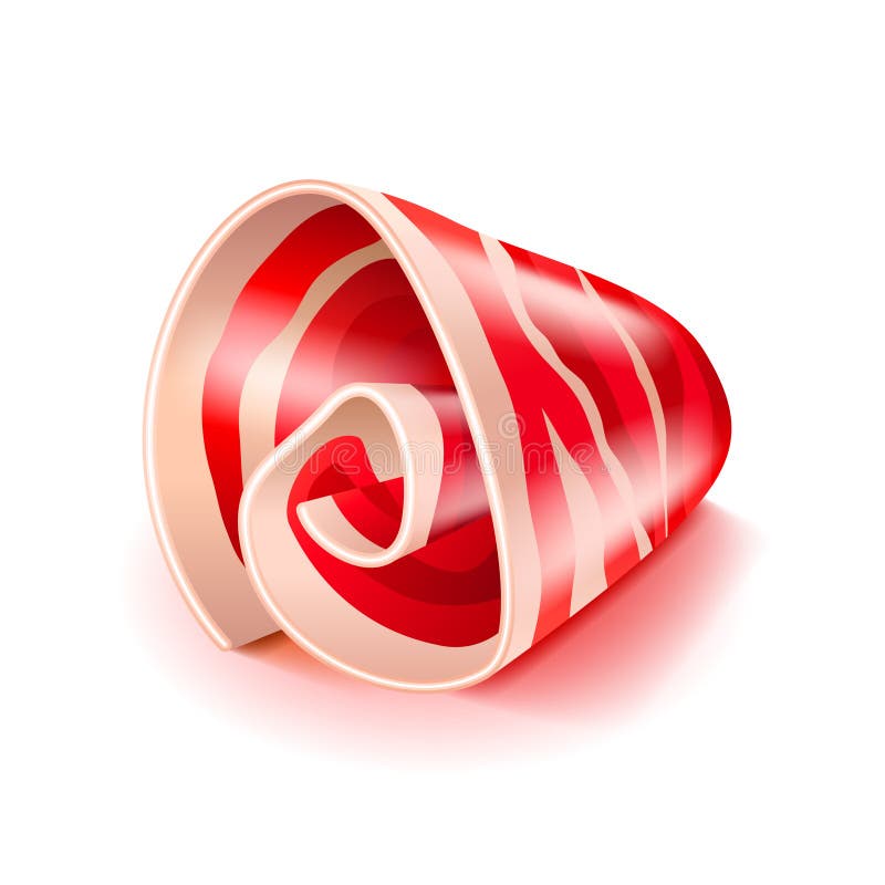 Rebanada De Jamon Ejemplo Negro Del Grabado Del Vector Del Vintage ...