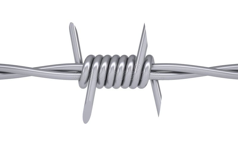 Parte di filo spinato illustrazione di stock. Illustrazione di ...
