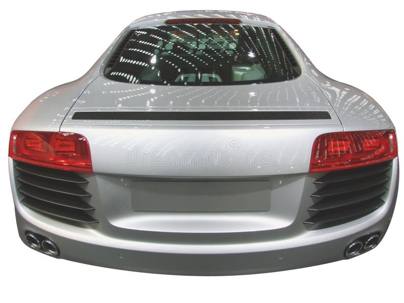 Parte trasera del coche foto de archivo. Imagen de deporte - 2323518