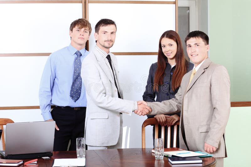 Partenariat image stock. Image du convenez, attitude - 11510127