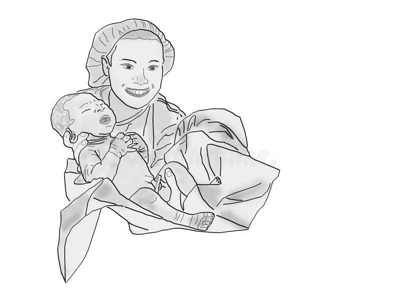 Partera Ilustraciones Stock, Vectores, Y Clipart – (1,938 Ilustraciones ...