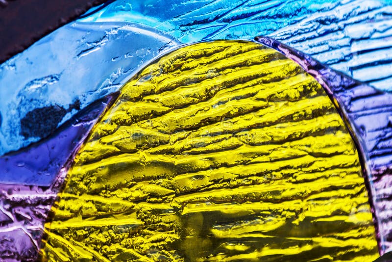 Partes Diferentes Da Cor De Vitral Opaco Imagem de Stock - Imagem de ...