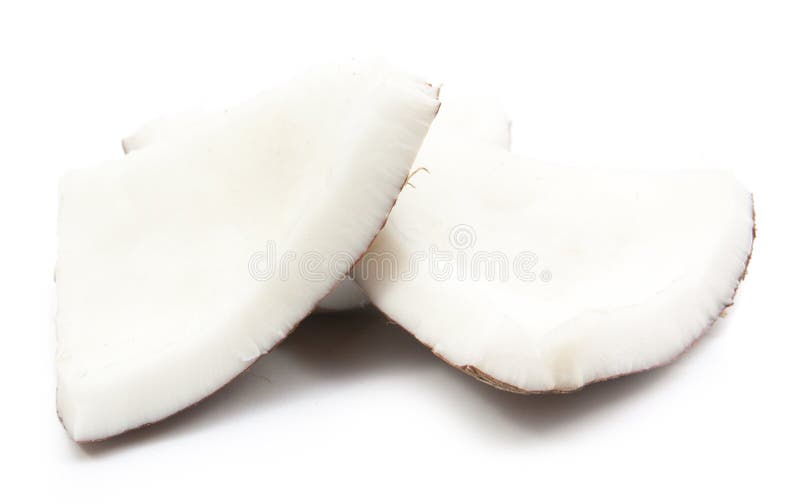 Partes do coco foto de stock. Imagem de doce, escudo - 77382620