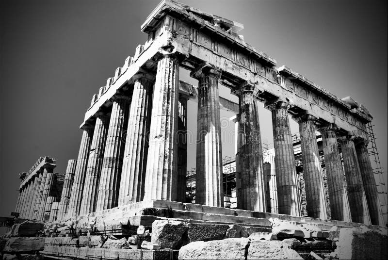 The Parthenon stock image. Image of athena, athens, parthenon - 10936735