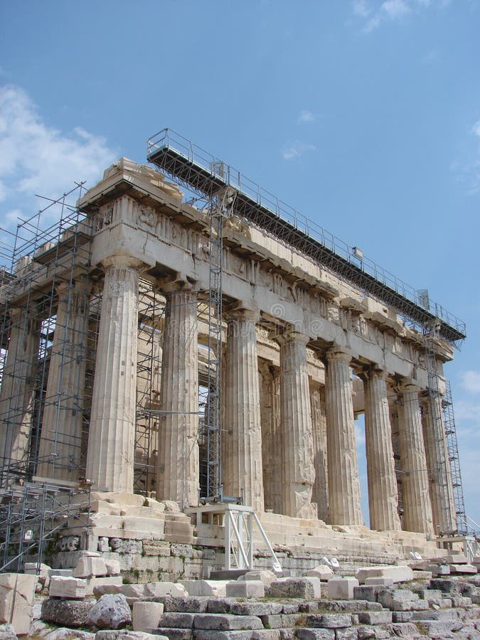 Parthenon stock photo. Image of antiquity, temple, build - 5229286