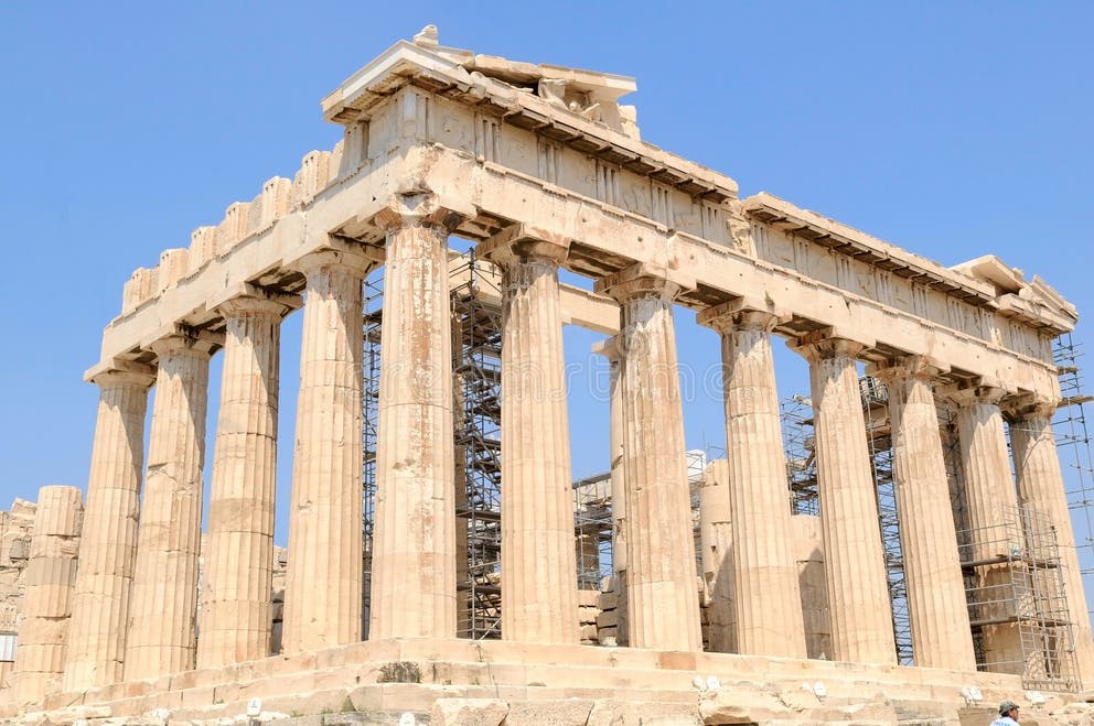 Parthenon stock image. Image of ruin, athena, symbol, sacrifice - 5841823
