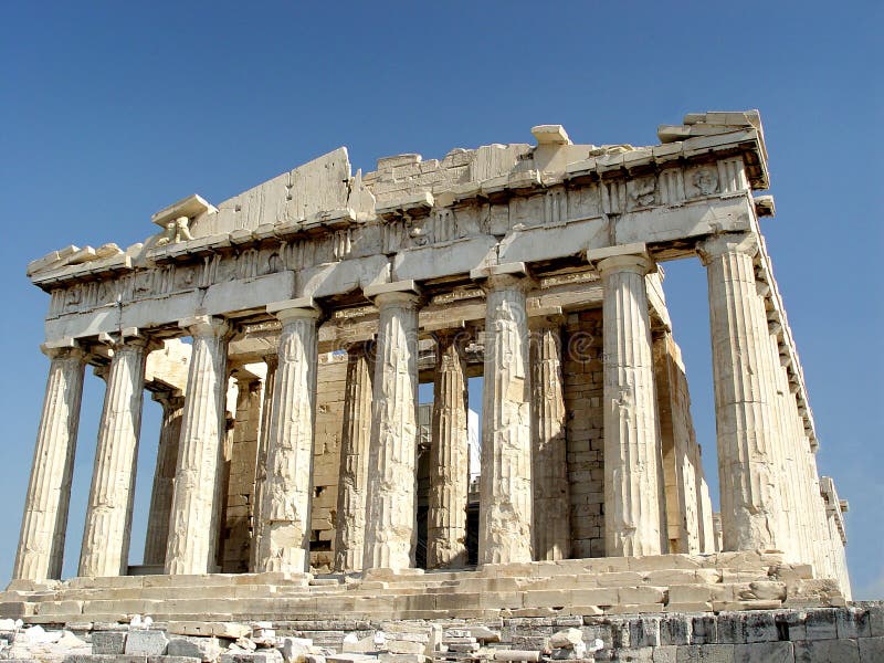 Parthenon stock photo. Image of marble, geometry, monument - 6454538