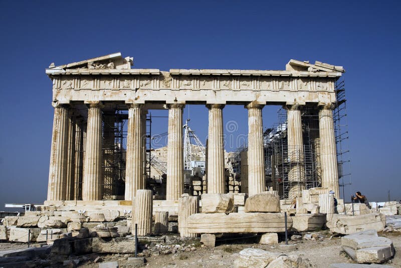 Parthenon stock photo. Image of europe, culture, ancient - 7038006