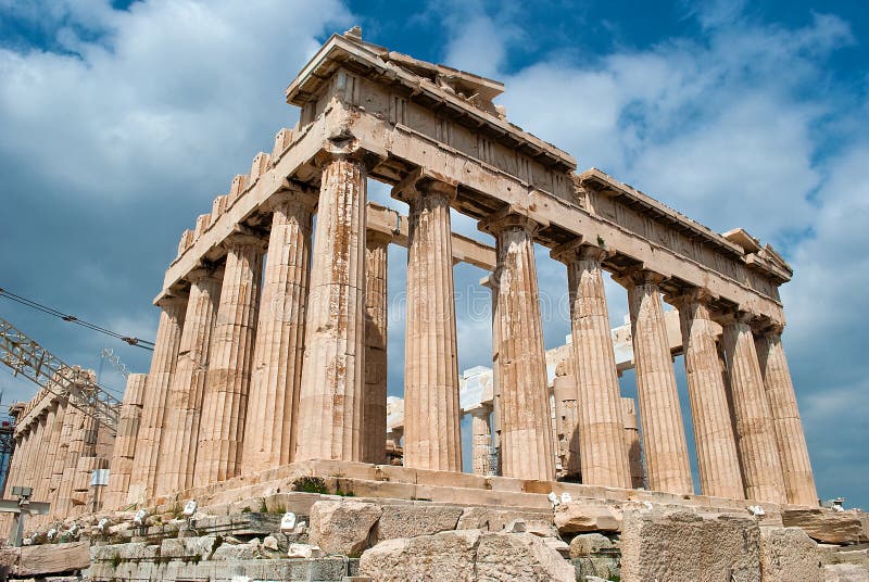 Parthenon stock photo. Image of monument, greece, parthenon - 33479154
