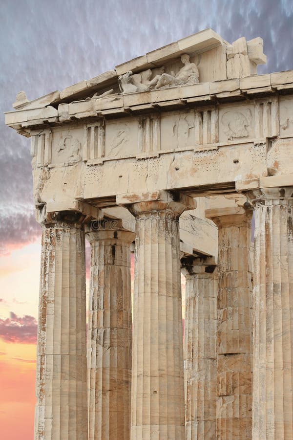 Parthenon in Athens stock image. Image of classical, rebuild - 52571913