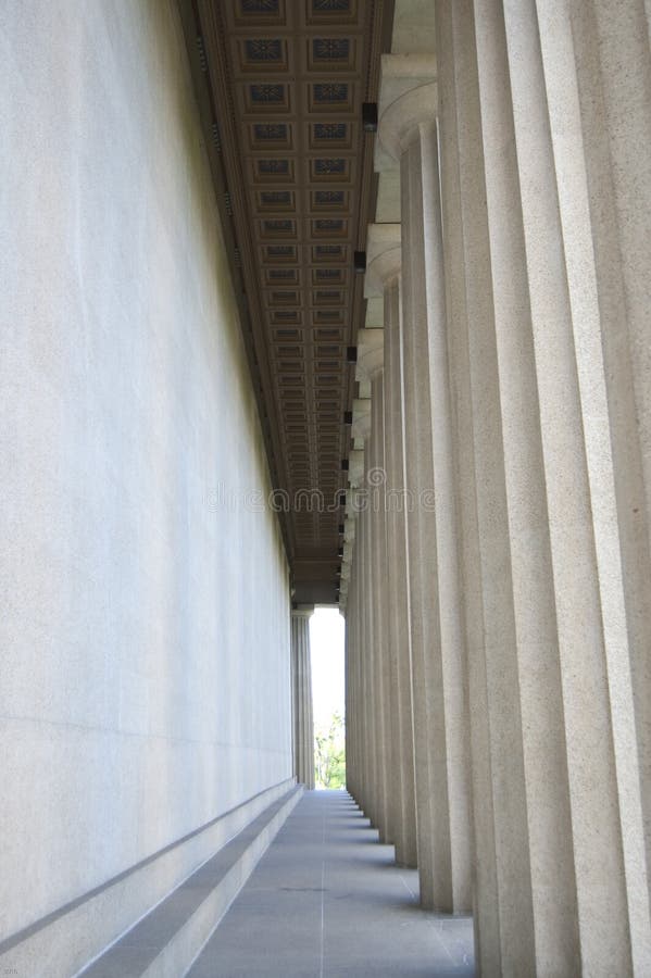 Parthenon (colonnade) stock image. Image of greece, greek - 13783067