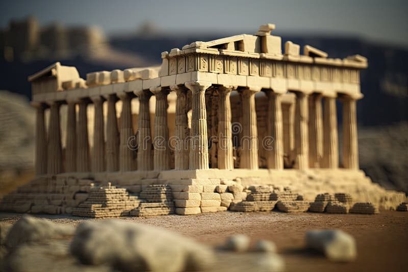 Miniature Parthenon Stock Illustrations – 36 Miniature Parthenon Stock ...