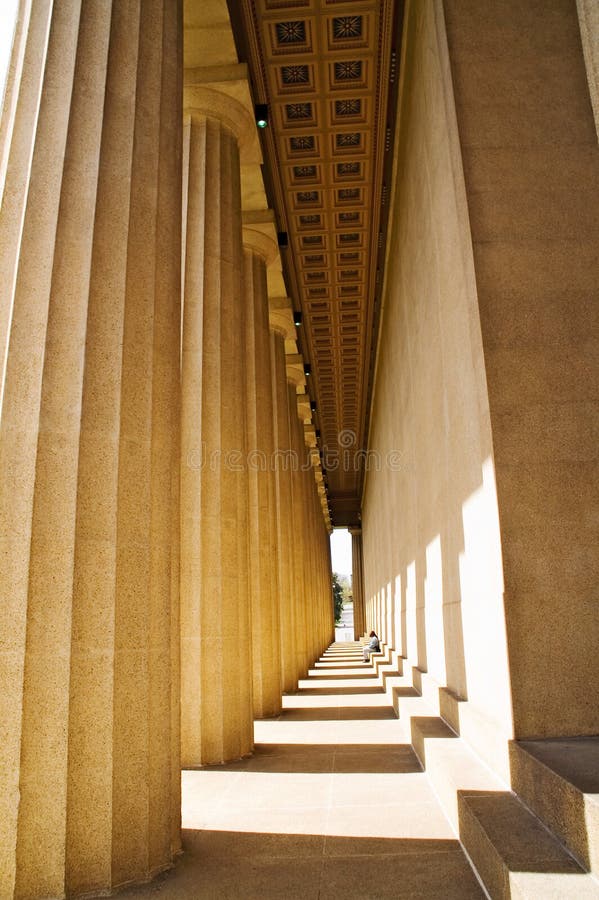 The Parthenon, Nashville, Tennessee Stock Photo - Image of entrance ...