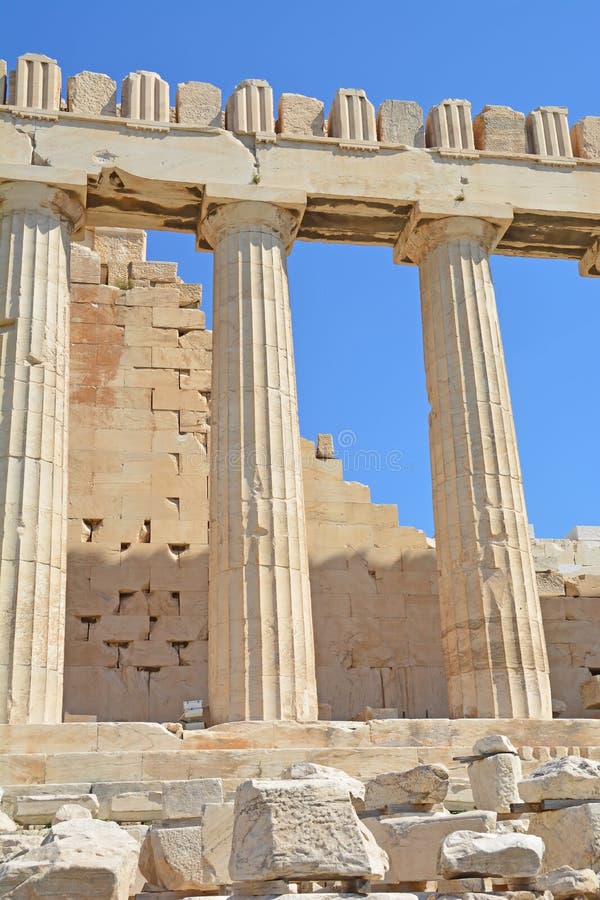The Parthenon stock photo. Image of architect, unesco - 94655914