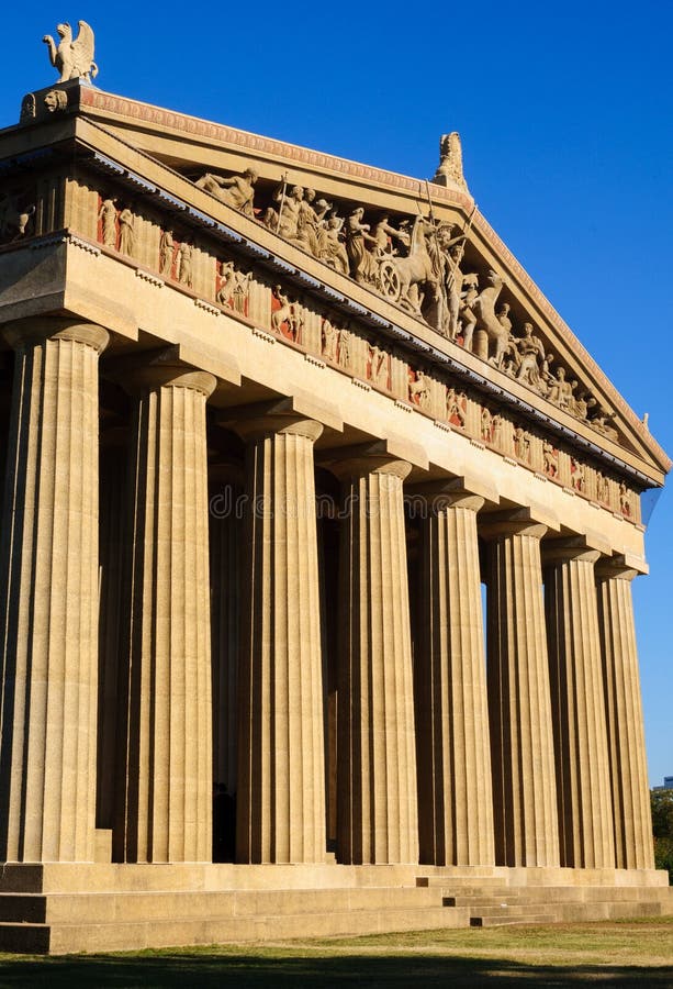 Parthenon stock photo. Image of franklin, building, south - 68635100