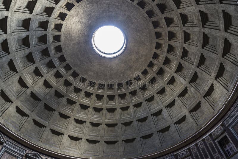 Parthenon in Rome, Italy stock image. Image of architecture - 87433773