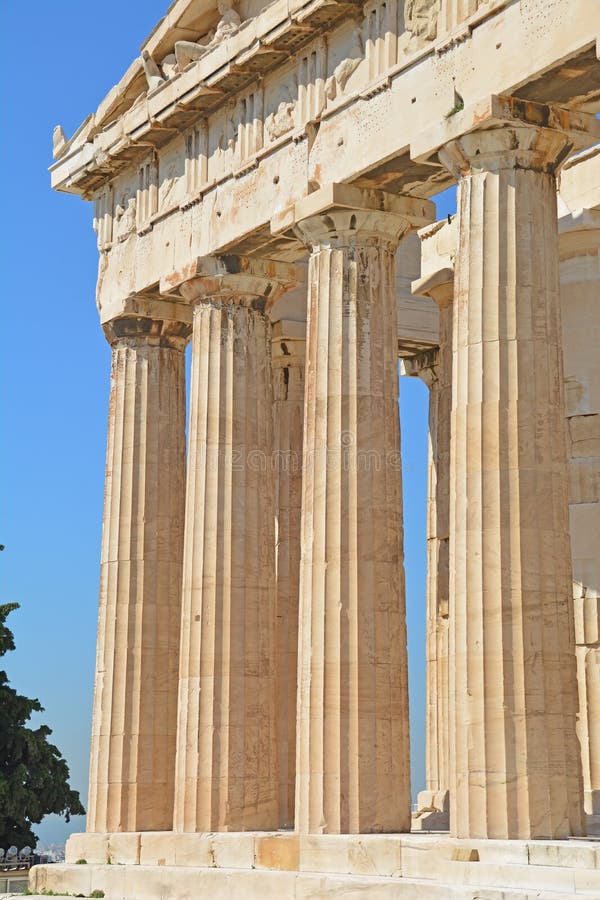 The Parthenon stock image. Image of phidias, vintage - 94658609