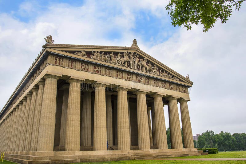 Full Sized Replica of the Parthenon Temple of Athens in Concrete in ... Full Sized Replica of the Parthenon Temple of Athens in Concrete in ...