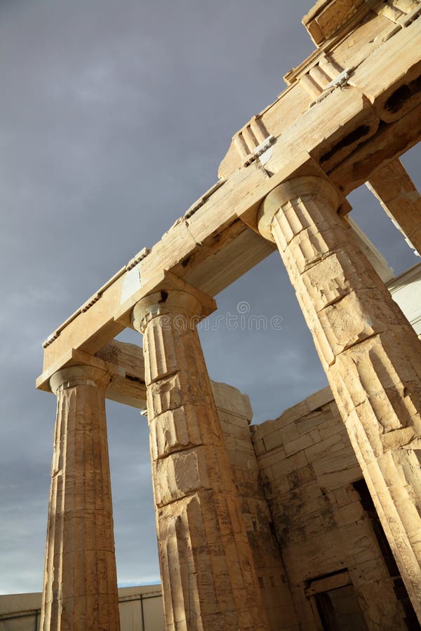 Parthenon is a Temple of the Greek Stock Photo - Image of acropolis ...