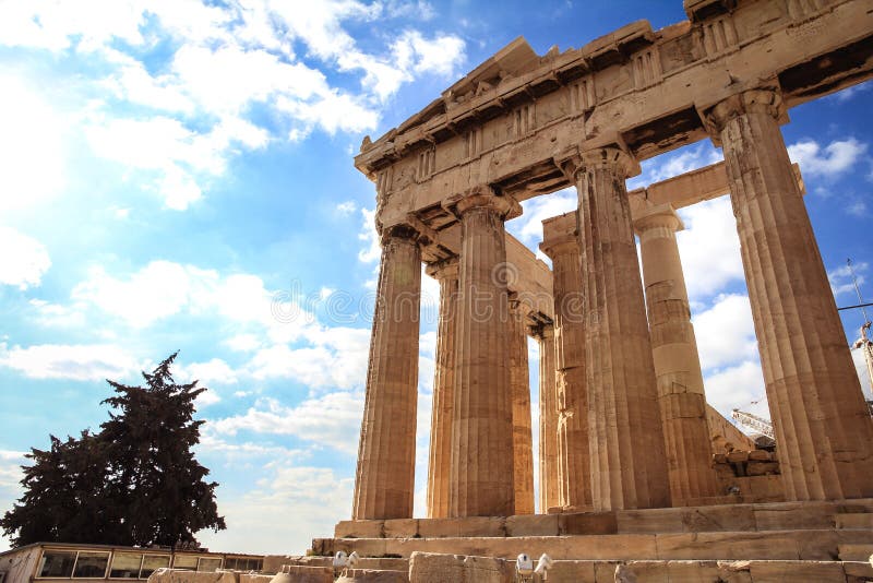 Parthenonas stock photo. Image of nature, scene, theatre - 82817360
