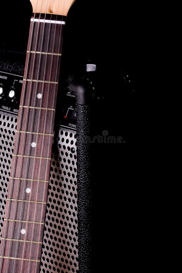 Parti Della Chitarra Elettrica Immagine Stock - Immagine di ampiezza ...
