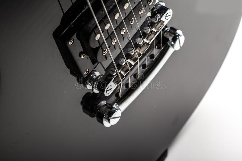 Parti Della Chitarra Elettrica Immagine Stock - Immagine di metallo ...