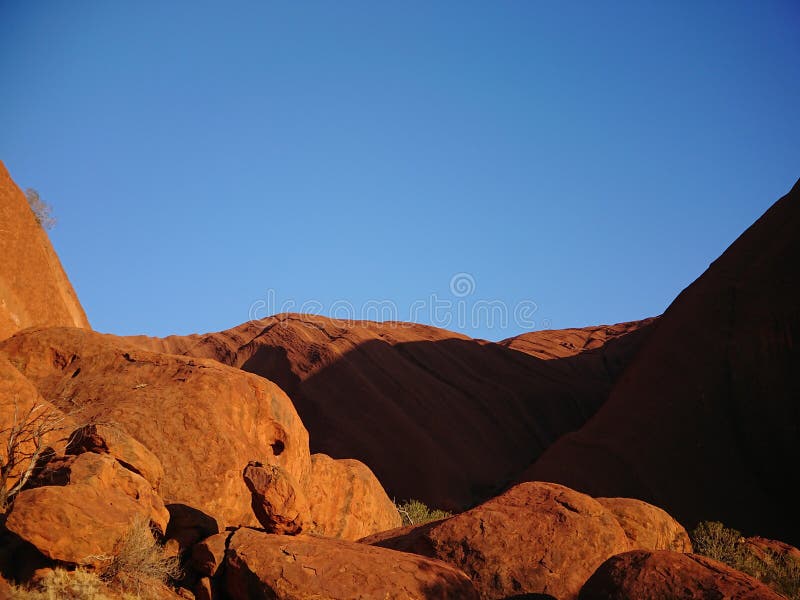 A Partial Abstract Shot of Desert Rocks Stock Image - Image of outback ...