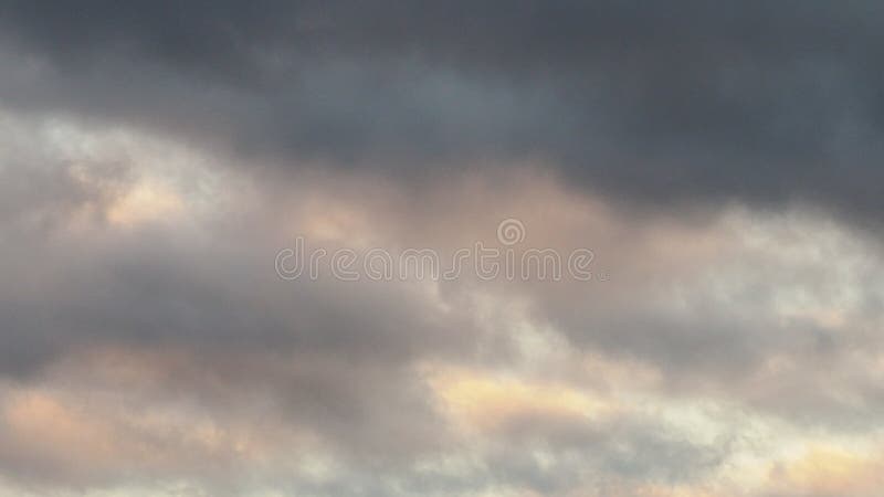 Partial clouds. Sunset stock footage. Video of light - 162531628