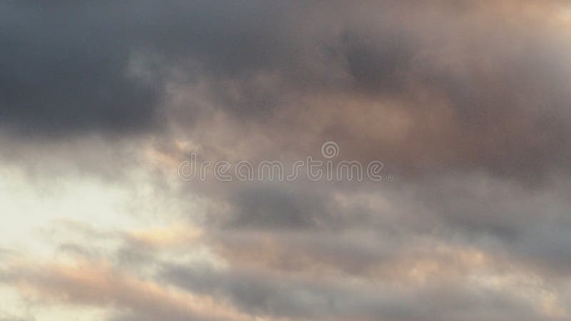 Partial clouds. Sunset stock footage. Video of outdoor - 162438056