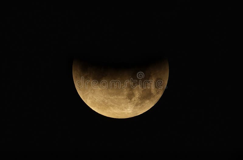 Partial Full Moon stock image. Image of bright, detail - 142463425