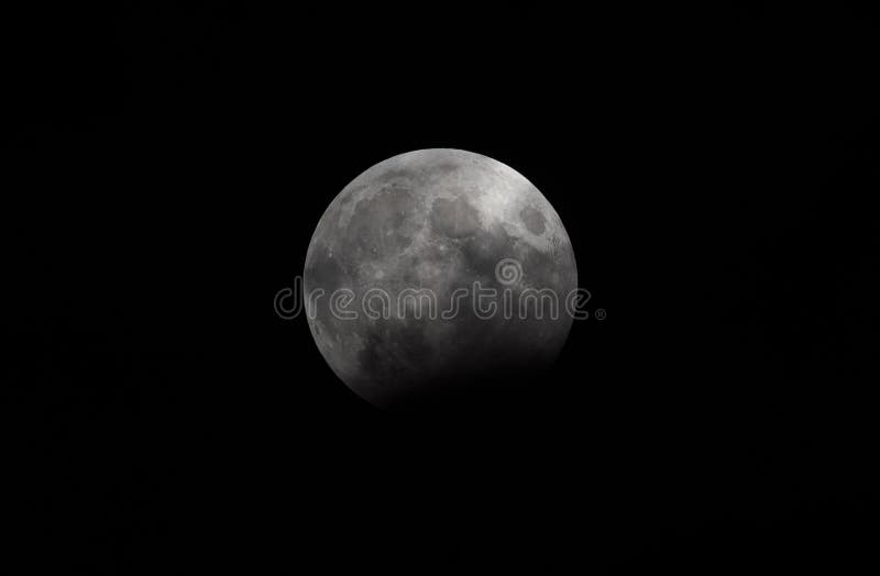 Partial Full Moon stock image. Image of bright, detail - 142463425