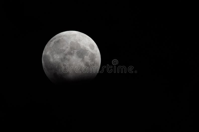 Partial Full Moon stock image. Image of bright, detail - 142463425