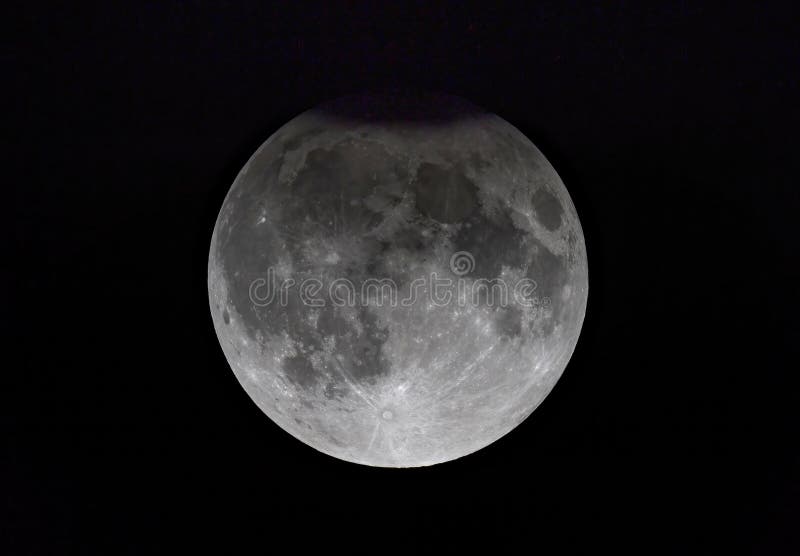 Partial Harvest Supermoon Lunar Eclipse September 17, 2024 Over Ottawa ...