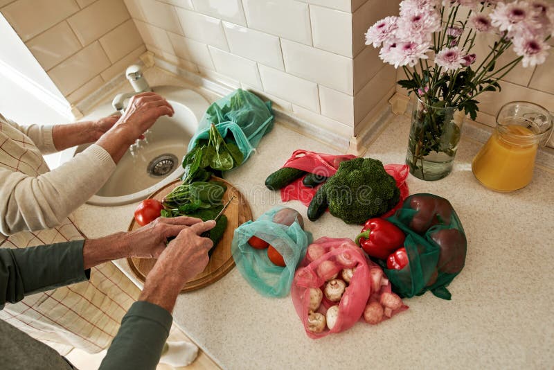 Partial Image of Elderly Couple Cooking Salad Stock Photo - Image of ... Partial Image of Elderly Couple Cooking Salad Stock Photo - Image of ...