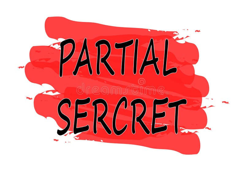 Partial Secret Stock Illustrations – 27 Partial Secret Stock ...