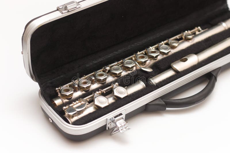 Disassembled the Silver Trumpet Stock Image - Image of table, detail ...