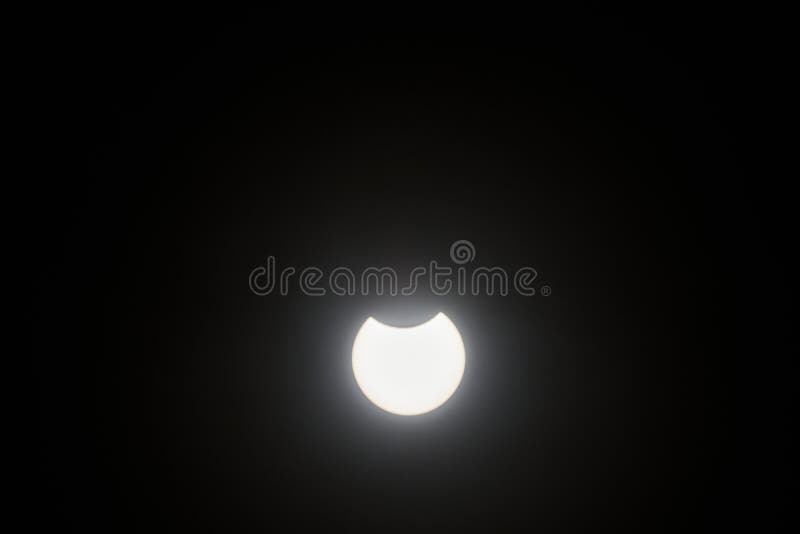 Partial solar eclipses stock photo. Image of astronomy - 240855970