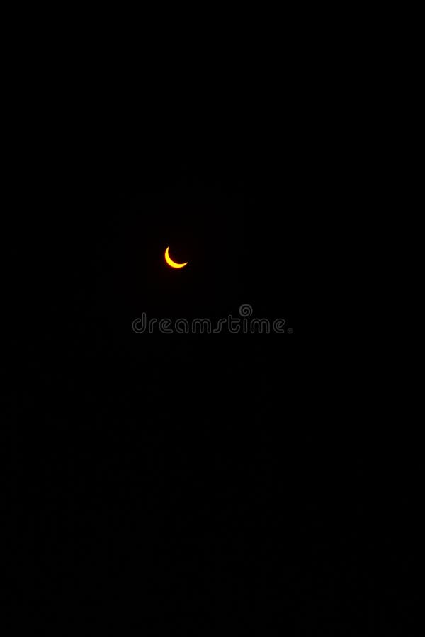 Partial Sun eclipse stock photo. Image of partial, orbit - 98966892