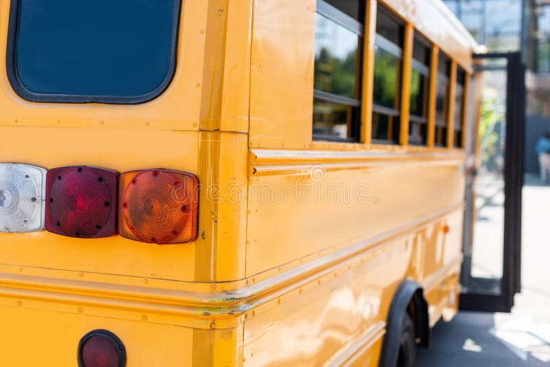 Partial View of Back Lights of Stock Image - Image of lights, ride ...