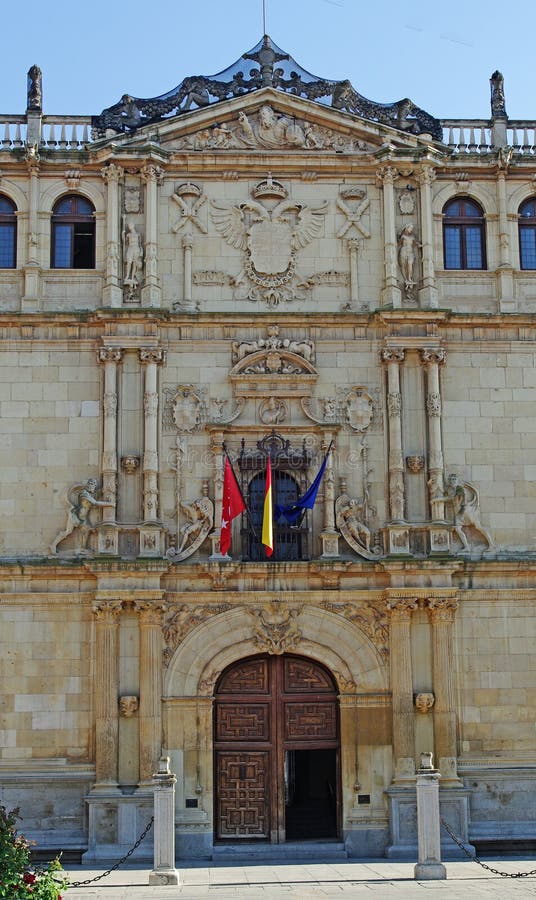 Administrative Building of the University of AlcalÃ¡ De Henares in ...