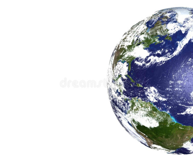 Partial View of Planet Earth Stock Photo - Image of partial, celestial ...